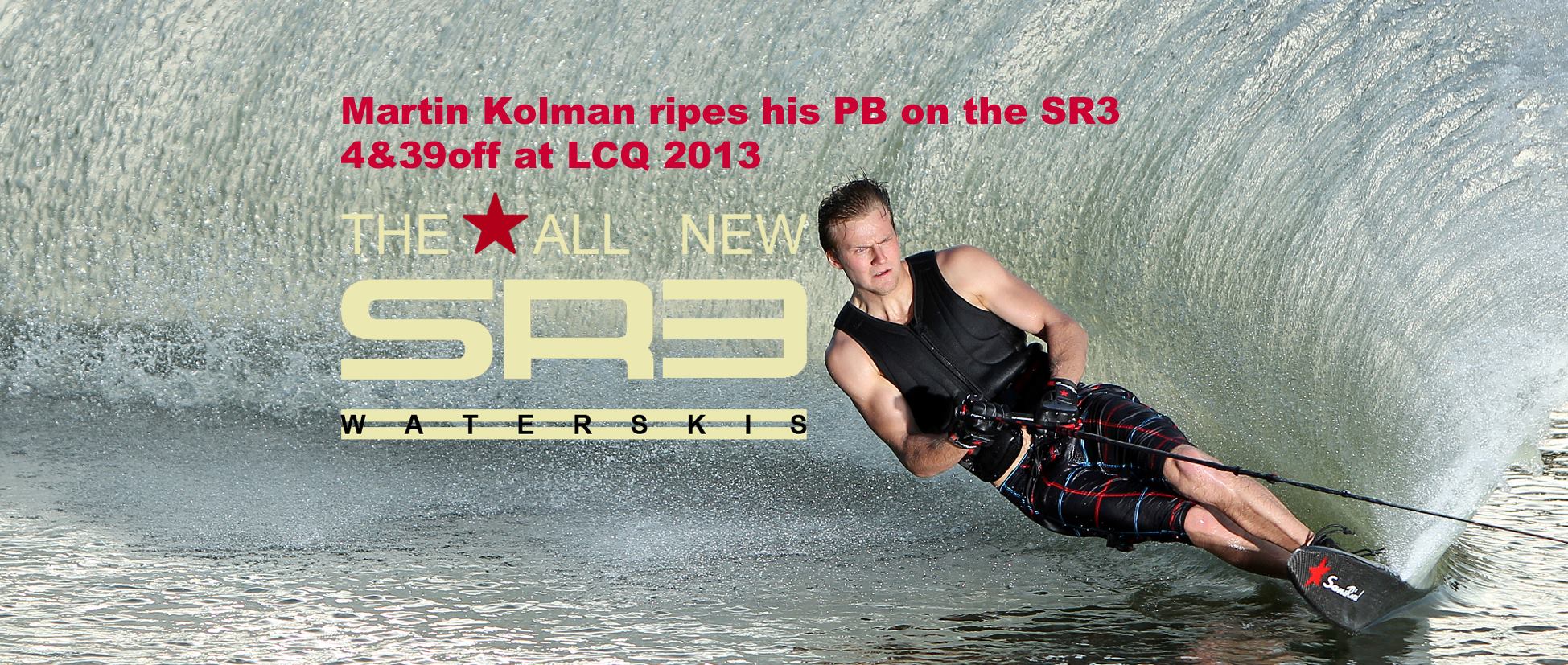 Martin Kolman on SR3 - The All New SR3 Waterski from SansRival